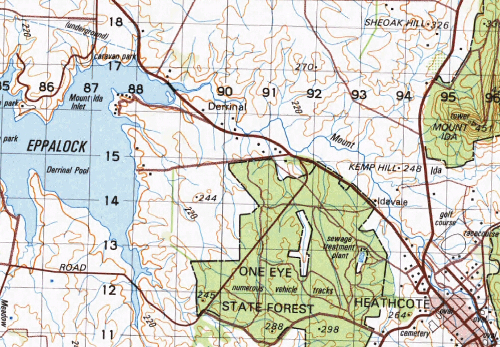 100k New South Wales, Victoria and South Australia Digital Maps Download